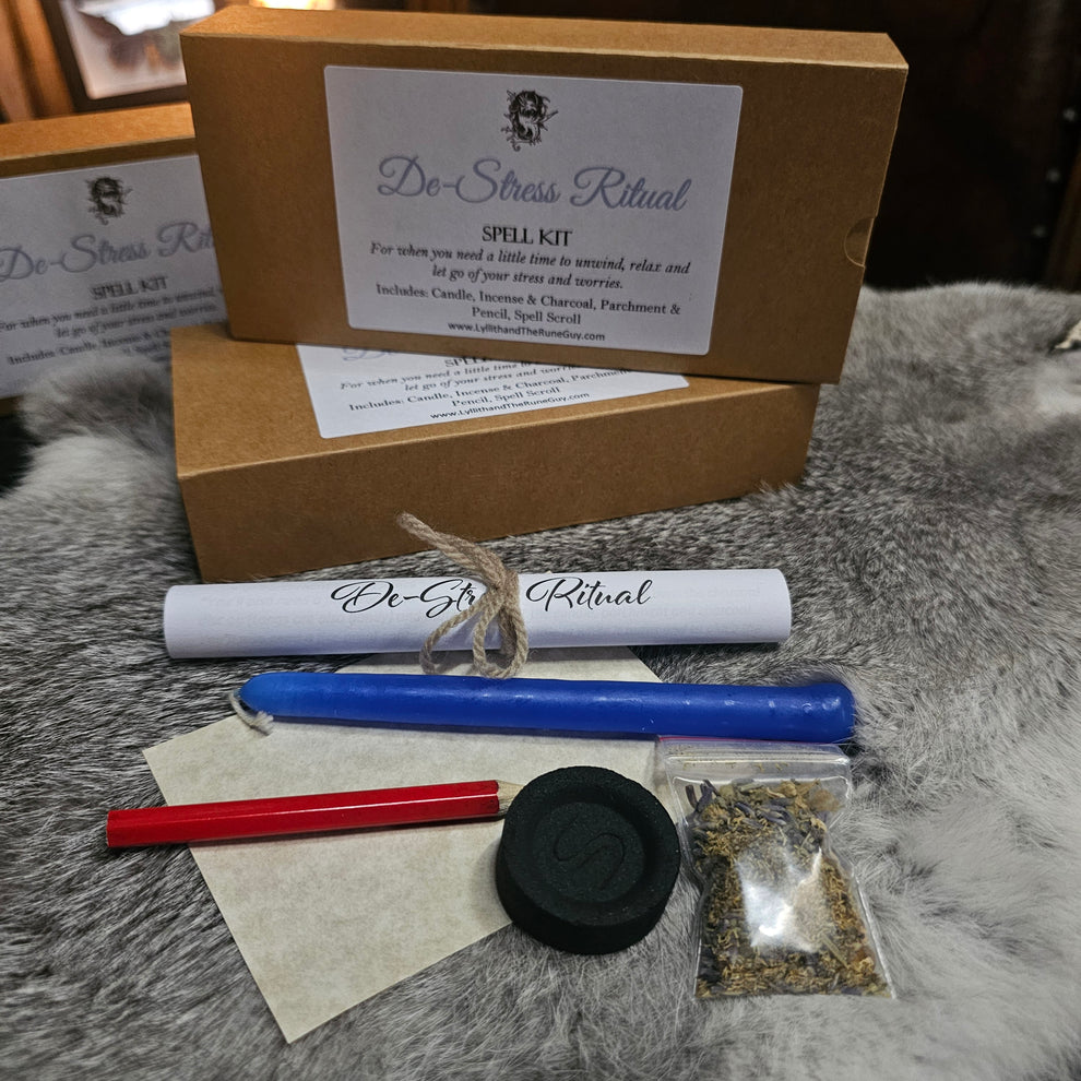De-Stress Spell Kit – Lyllith & The Rune Guy